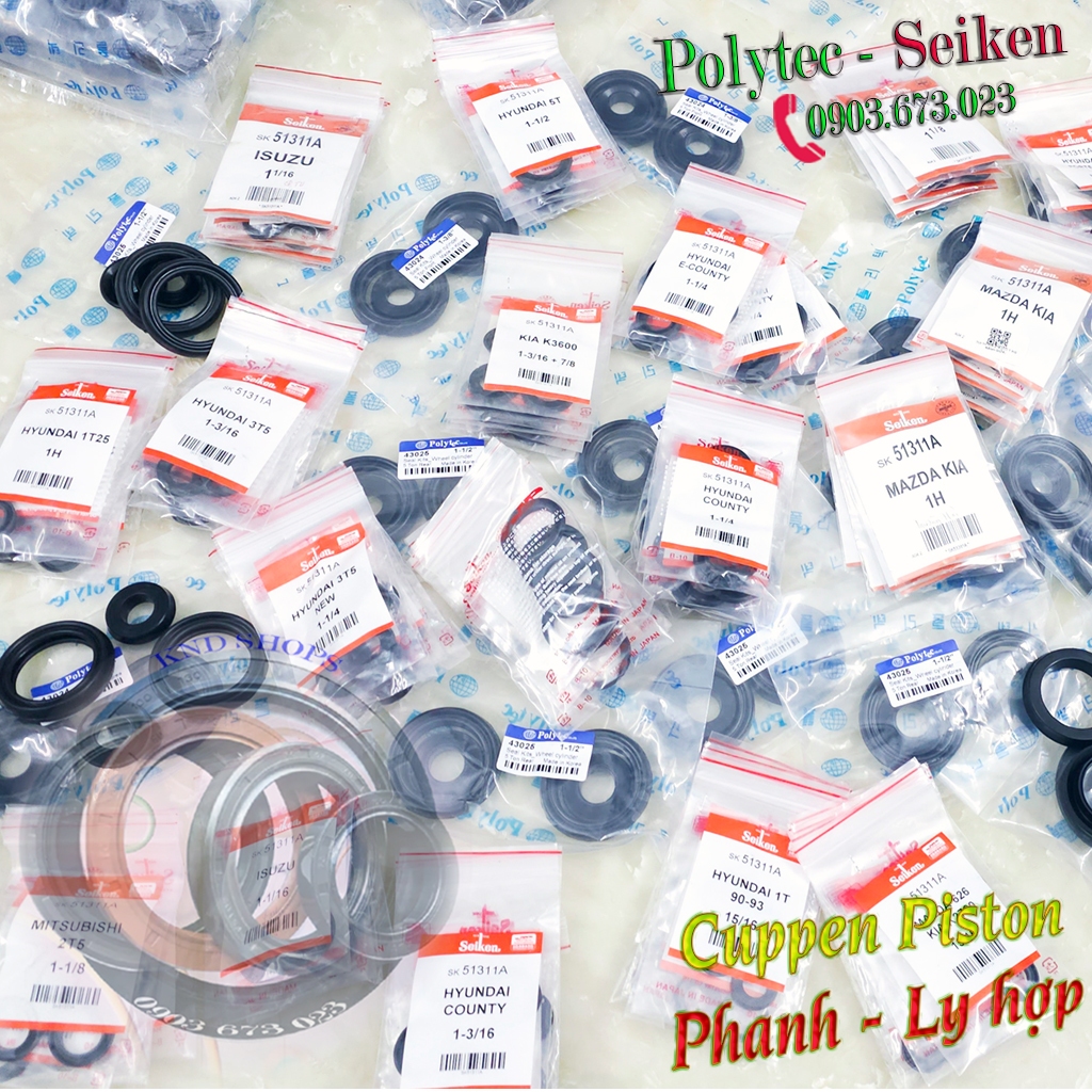 [01bộ] Cupen (cuppen) heo dầu cho Tổng Thắng (phanh) / Ly Hợp/ Piston ...