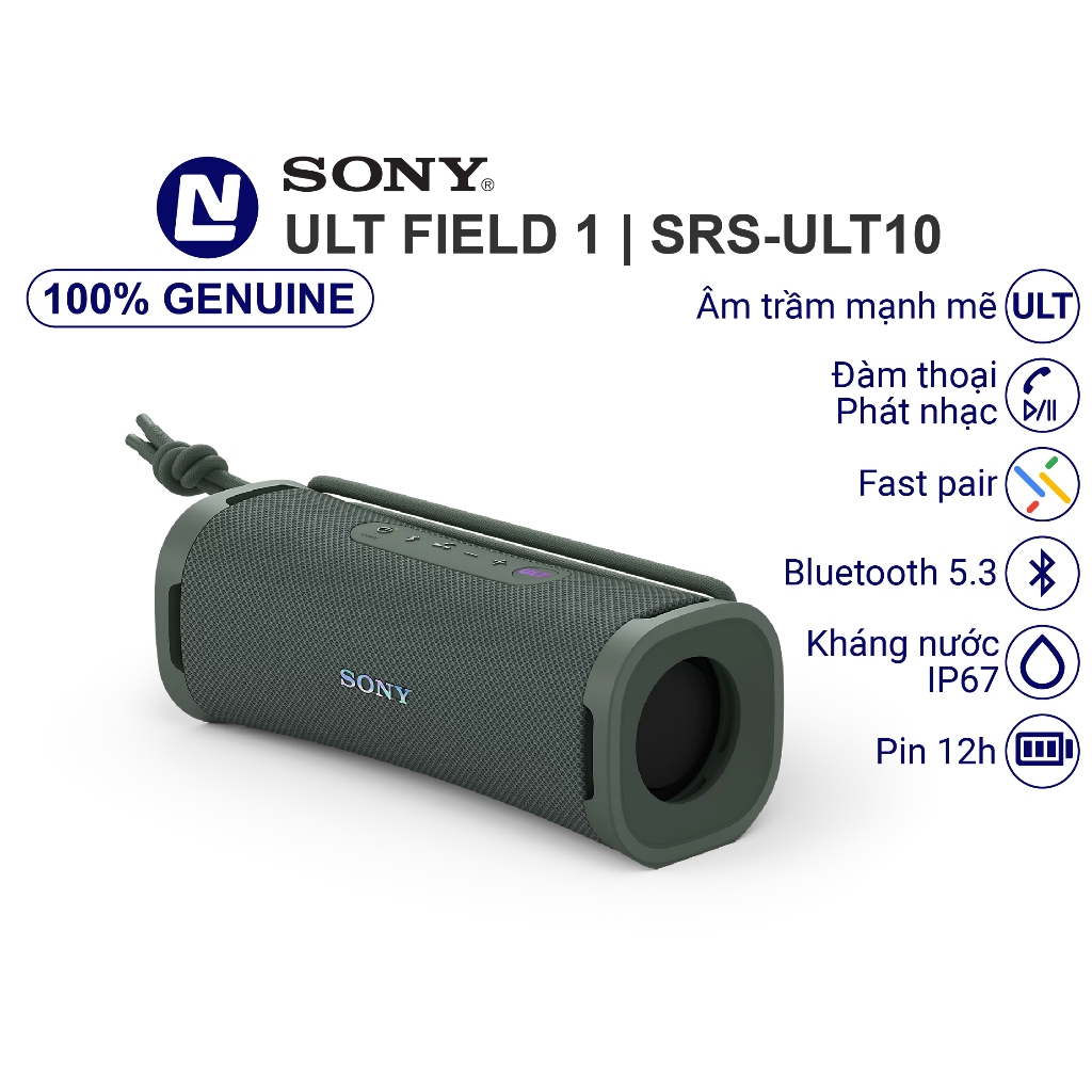 New Full box Sony SRS ULT10 Loa di động không dây ULT Field 1 IP67 ...