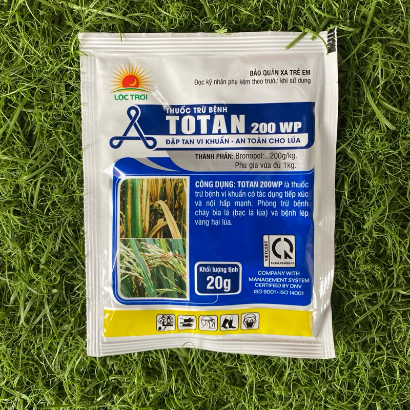 TOTAN 200WP | Gói 20Gr | Đập tan Vi Khuẩn - An toàn cho LÚA | sản phẩm ...