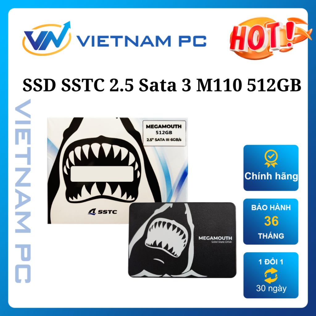 SSD SSTC 2.5 Sata 3 M110 512GB | Shopee Việt Nam