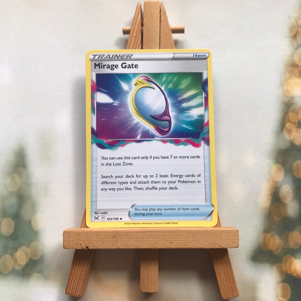 Thẻ hình Pokemon Mirage Gate 163/196 - Lá bài lẻ Uncommon Reverse Holo ...