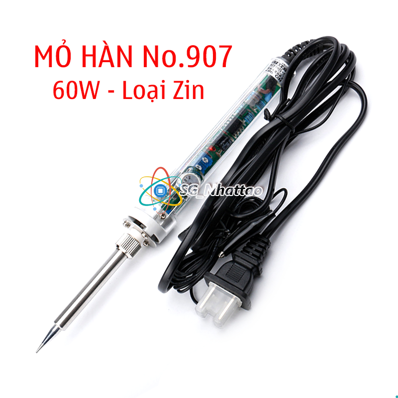 Mỏ hàn thiếc điều chỉnh nhiệt độ No 907 220V 60W , mũi hàn, chì hàn Phụ kiện hàn tùy chọn ...