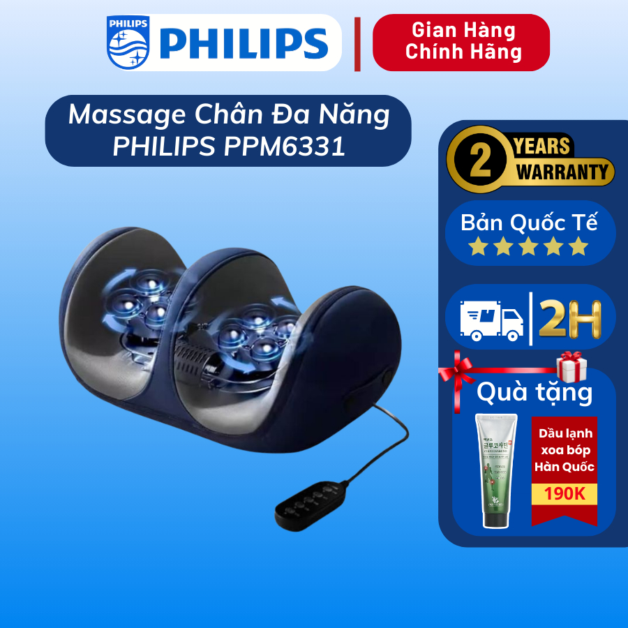 Máy Massage Chân Philips 6331 - Massage Đa Năng Bấm Huyệt Chân - Bảo ...