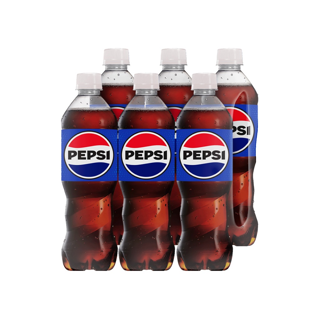 Lốc 6 chai nước ngọt Pepsi Cola 390ml | Shopee Việt Nam
