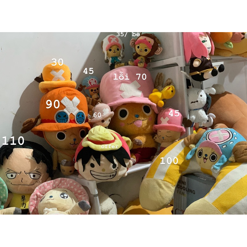 [2HAND] MÓC KHOÁ CHOPPER, POKEMON, MOLANG, CHUỘT LANG CUTI | Shopee Việt Nam