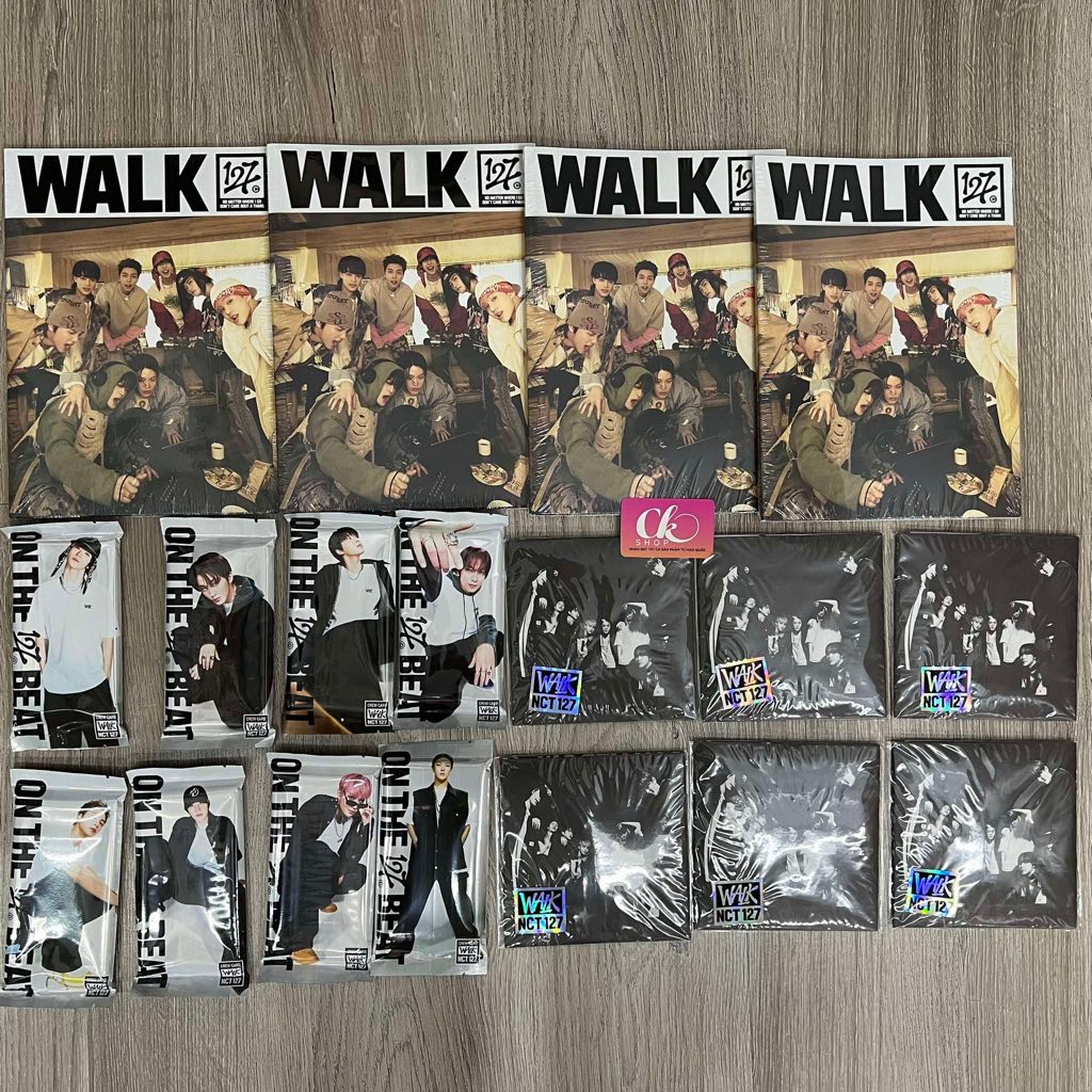 Bộ ảnh album NCT 127 - WALK | Shopee Việt Nam