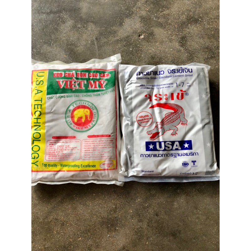 Bột ron gạch Việt Mỹ, Cá Sấu (túi 1kg) | Shopee Việt Nam
