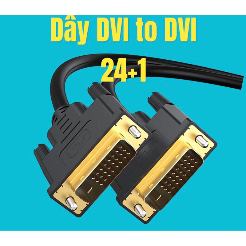 Dây cáp DVI 1.5m - Dây Cáp Kết Nối 2 Đầu DVI Dài 1.5m Bọc Lưới Chất Lượng | Shopee Việt Nam