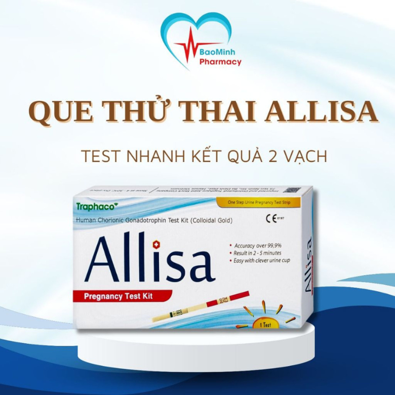 [ Che Tên ] Com Bo 10 Hộp Allisa, Test Thử Thai, Que Thử Thai Alisa ...