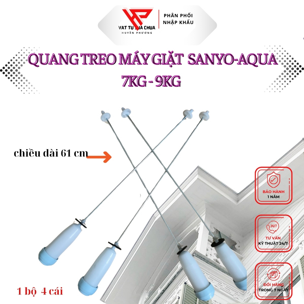 ty treo lồng máy giặt Sanyo Aqua , quang treo 7kg - 9kg 61cm | Shopee ...