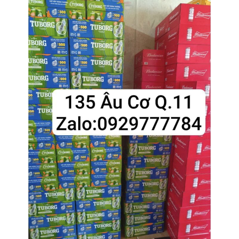 Thùng 24 lon bia Tuborg green trúng thưởng x 330ml Ship hỏa tốc ...