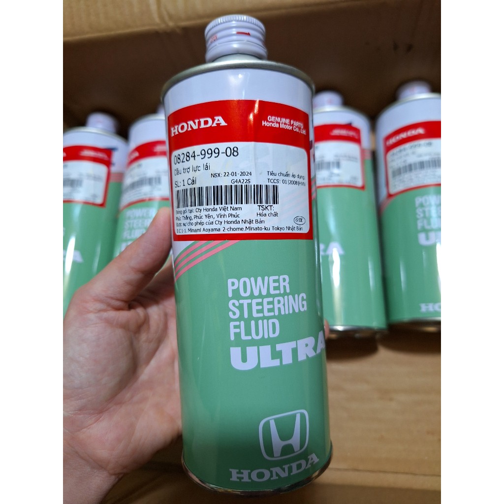 Dầu trợ lực lái ô tô Honda Ultra psf-2 chai sắt 500ml | Shopee Việt Nam