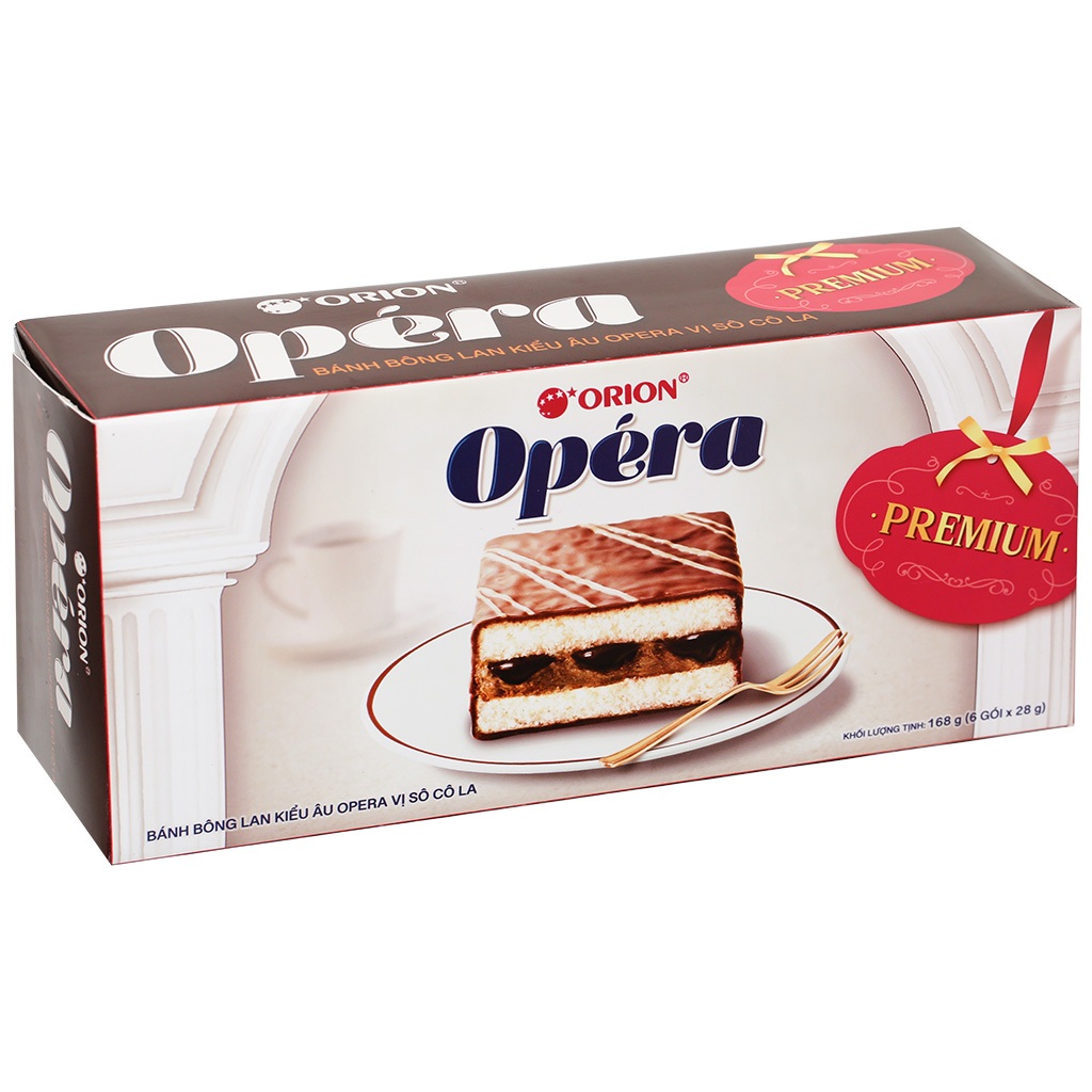 Bánh Mềm Opéra Vị Sô Cô La Orion (Hộp 168g) | Shopee Việt Nam