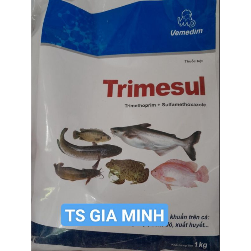 TRIMESUL - VEMIDIM (gói 1kg) Chuyên dùng cho Lươn, Ếch, Cá ngăn ngừa ...