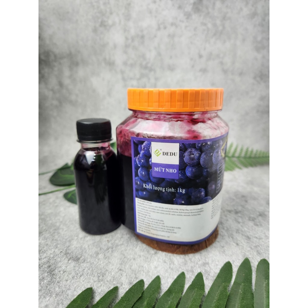 MẤU TEST - MỨT NHO DEDU CHAI CHIẾT 120ML - TẶNG CÔNG THỨC | Shopee Việt Nam