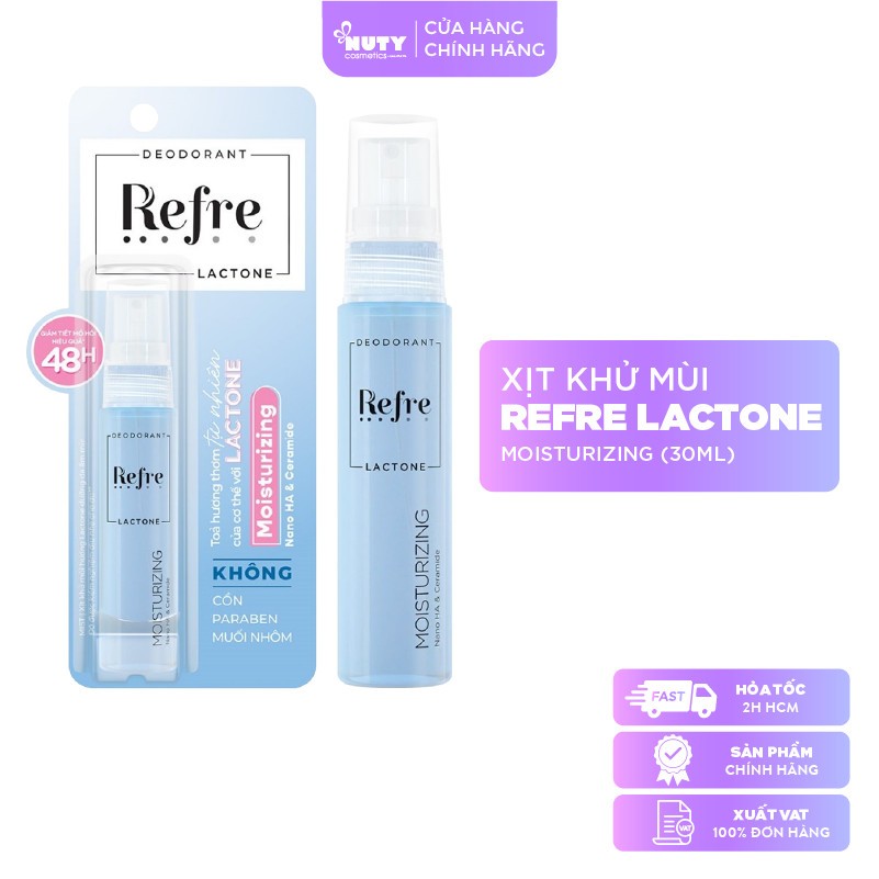 Xịt Khử Mùi Refre Hương Nước Hoa Deodorant Whitening Perfume Mist (30ml ...