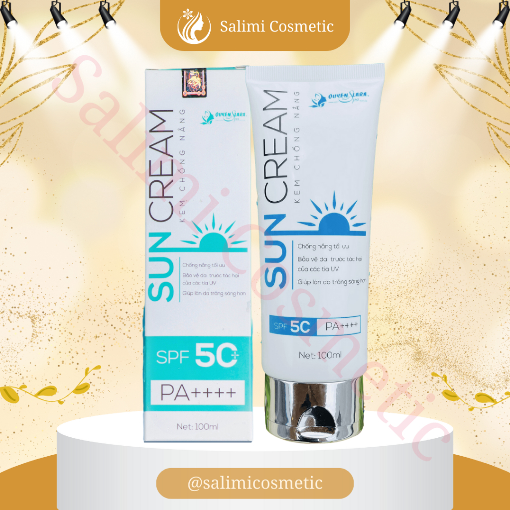 Kem Chống Nắng SUN CREAM Quyên Lara 100ml, Bảo Vệ Da Chống Tia Cực Tím ...