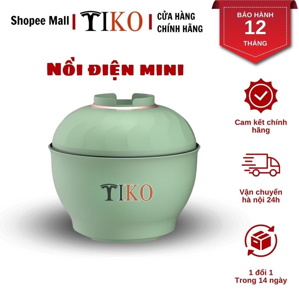 Nồi Điện Mini TIKO nhiều chế độ nấu ăn tiện lợi TIKO -625 1,2L | Shopee ...