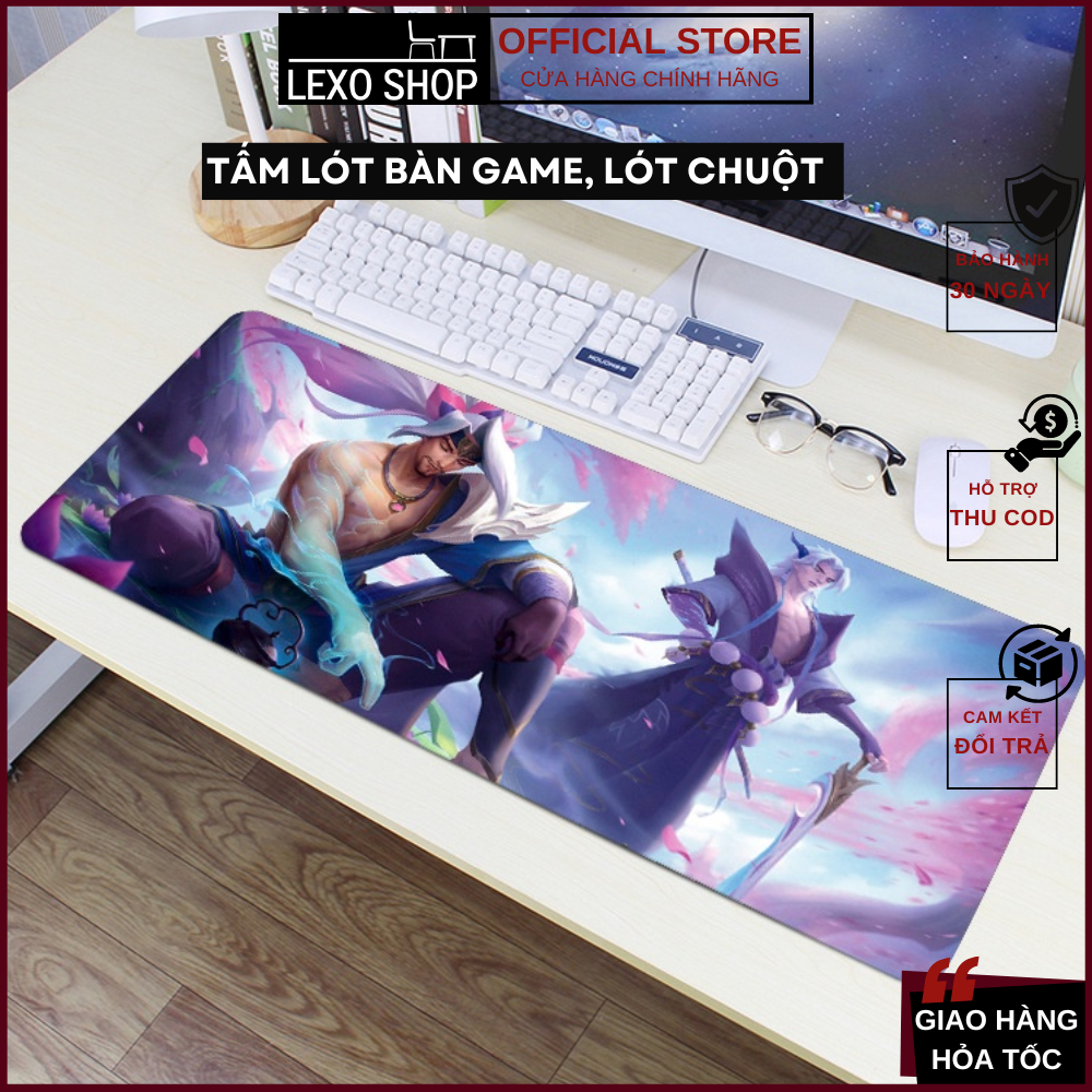 Tấm lót chuột cỡ lớn, Tấm lót bàn game, Đệm Cao Su Lót Chuột Bàn Phím ...