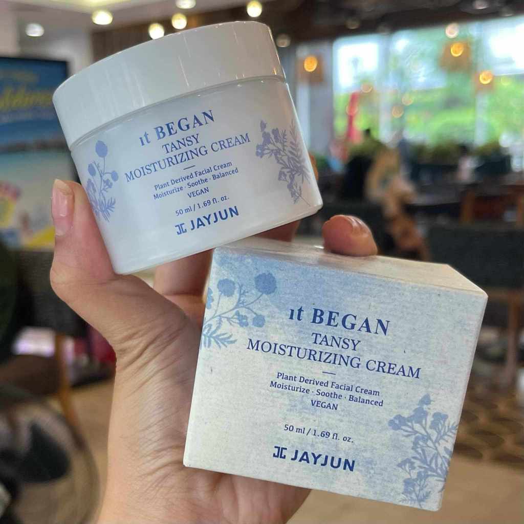 Kem Dưỡng Ẩm Thuần Chay JAYJUN IT BEGAN TANSY MOISTURIZING CREAM 50ML | Shopee Việt Nam