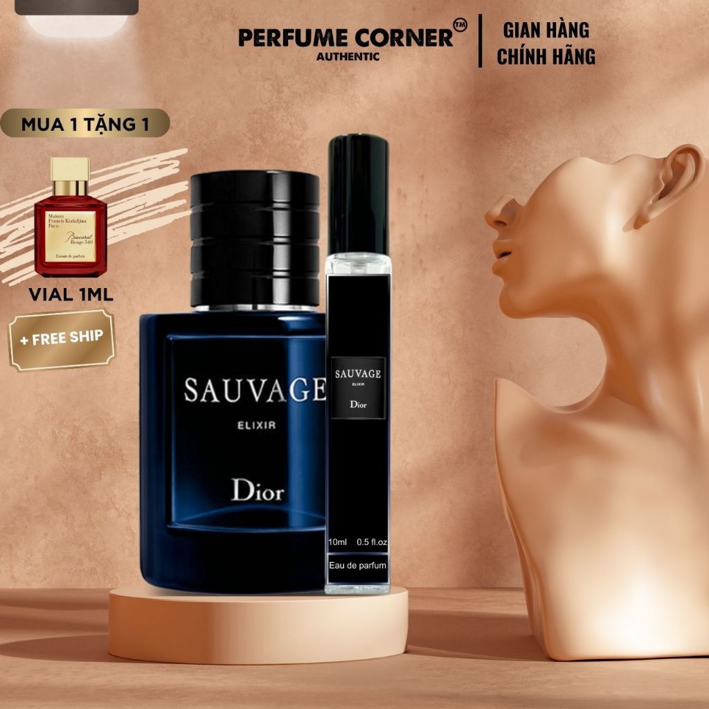 Nước Hoa nam Perfume Corner Dior Sauvage Elixir EDP | Chiết nam 10ml ...