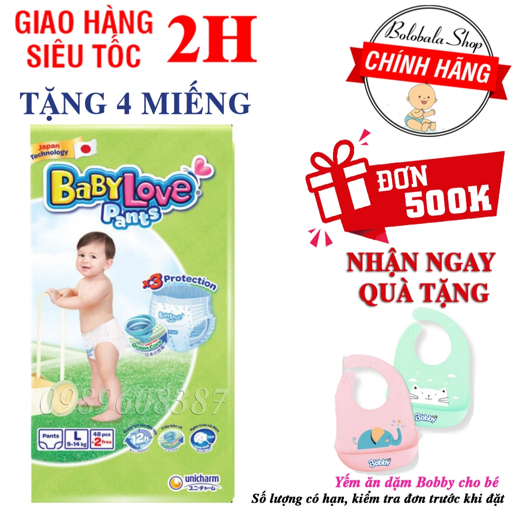 Tã quần BABY LOVE M48/L48/XL48 Babylove và QPANTS M50 | Shopee Việt Nam
