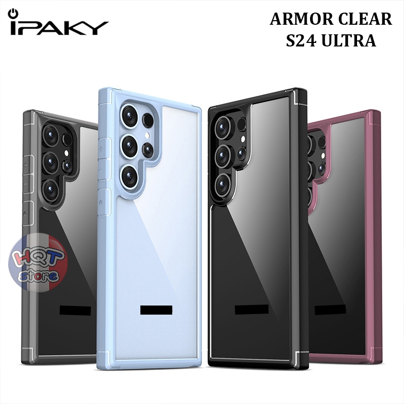 Ốp lưng chống sốc IPaky Armor Clear cho S24 Ultra | Shopee Việt Nam