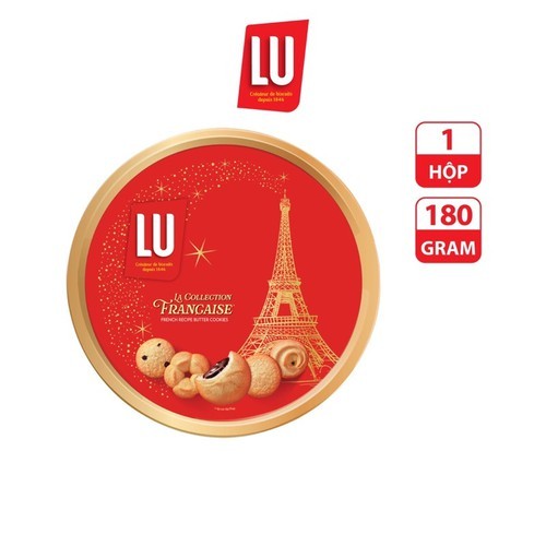 Bánh Quy Bơ Thập Cẩm LU Butter Cookies (Hộp 180g) | Shopee Việt Nam