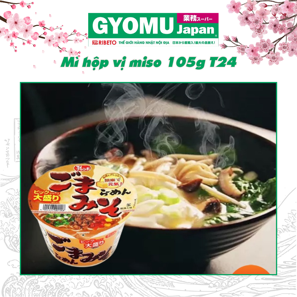 Mì hộp vị miso 105g T24 - Hàng Nhật nội địa - Gyomu Japan | Shopee Việt Nam