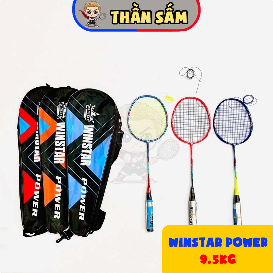 [Winstar Power 9.5kg] Vợt Cầu Lông Winstar Power Chính Hãng 100% Carbon ...