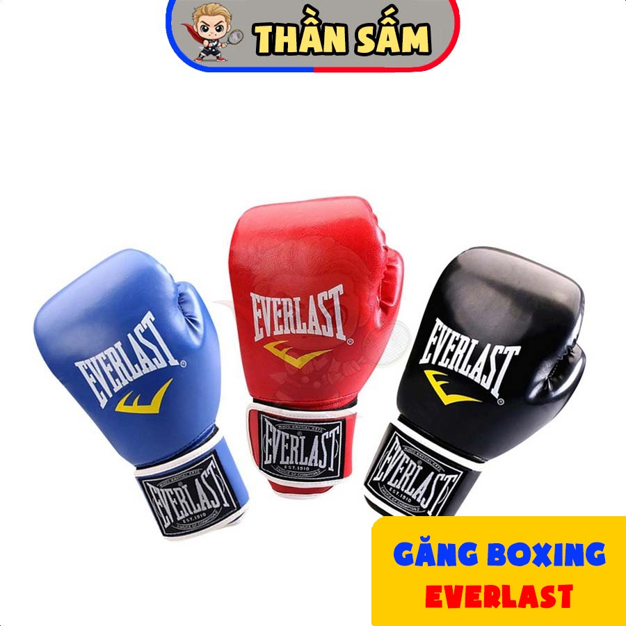 [Everlast] Đôi Găng Tay Boxing Bao Tay Tập Quyền Anh Chất Lượng Cao Phụ ...