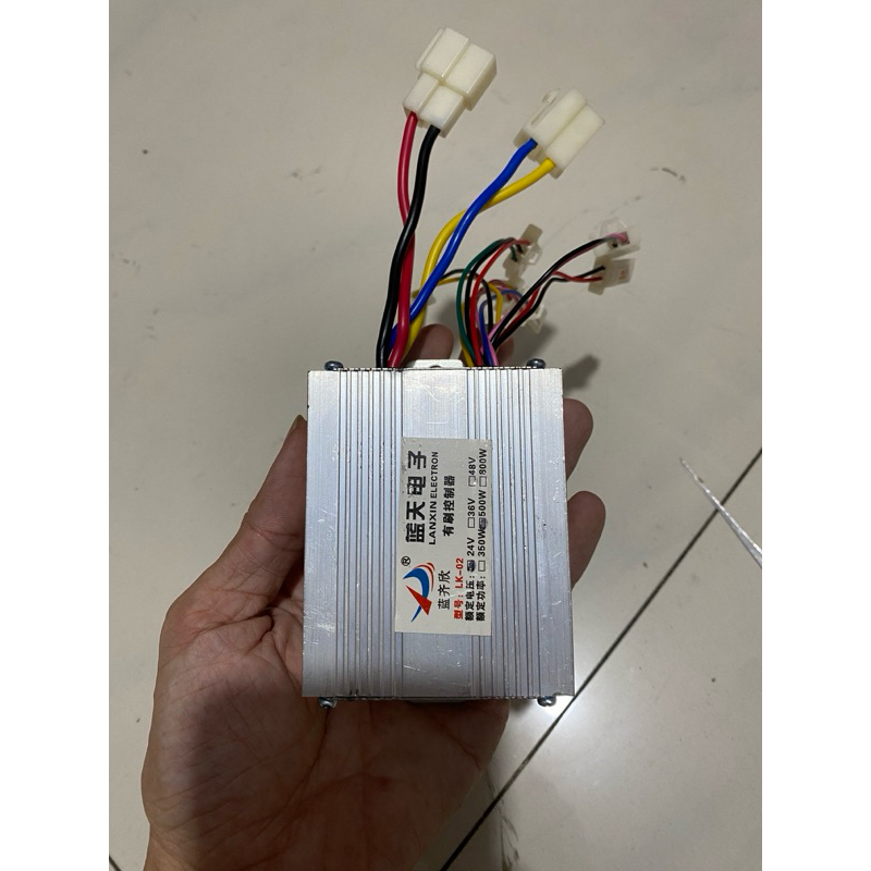 ic xe điện 24v 350w 500w dùng 2 bình ( có chổi than ) | Shopee Việt Nam