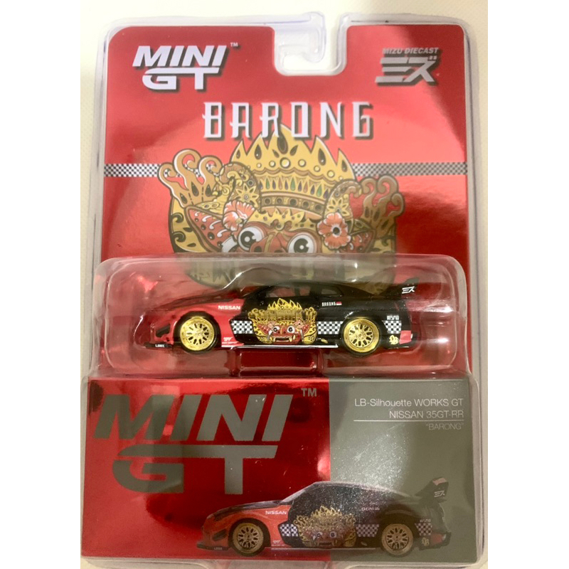 Xe mô hình Mini GT #651 LB-Silhouette Works GT Nissan R35 “Barong” Mizu ...