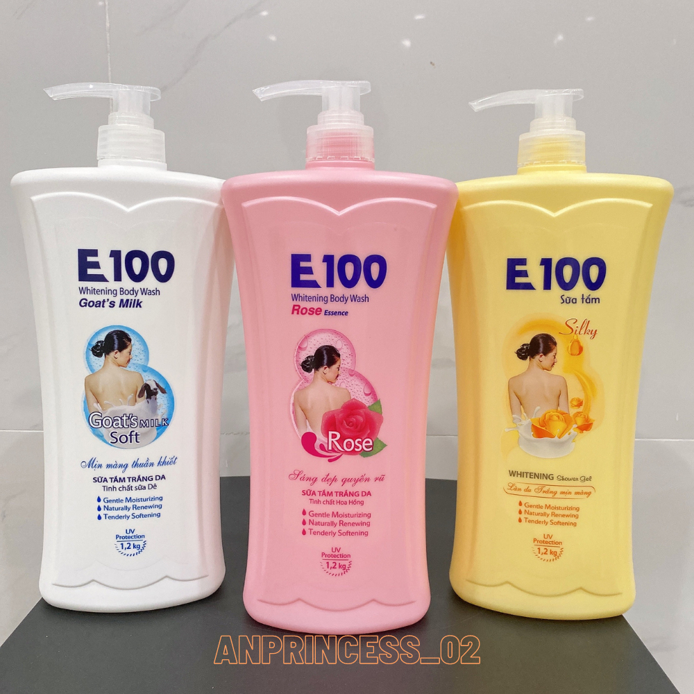 Sữa Tắm E100 Hương Hoa Đủ Loại Chai 800G và 1,2KG | Shopee Việt Nam