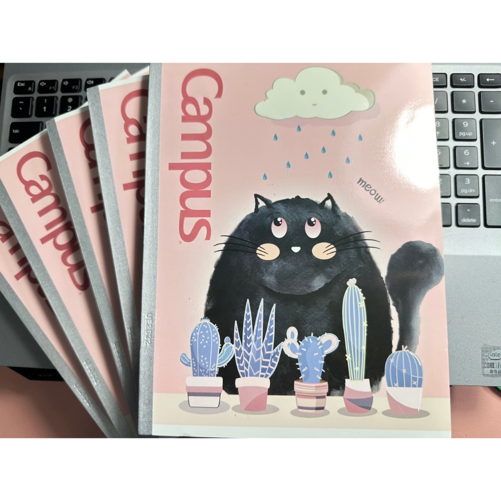 [ HÌNH THỰC TẾ ] Tập vở học sinh Kokuyo Campus con mèo MEOW 200 trang ...