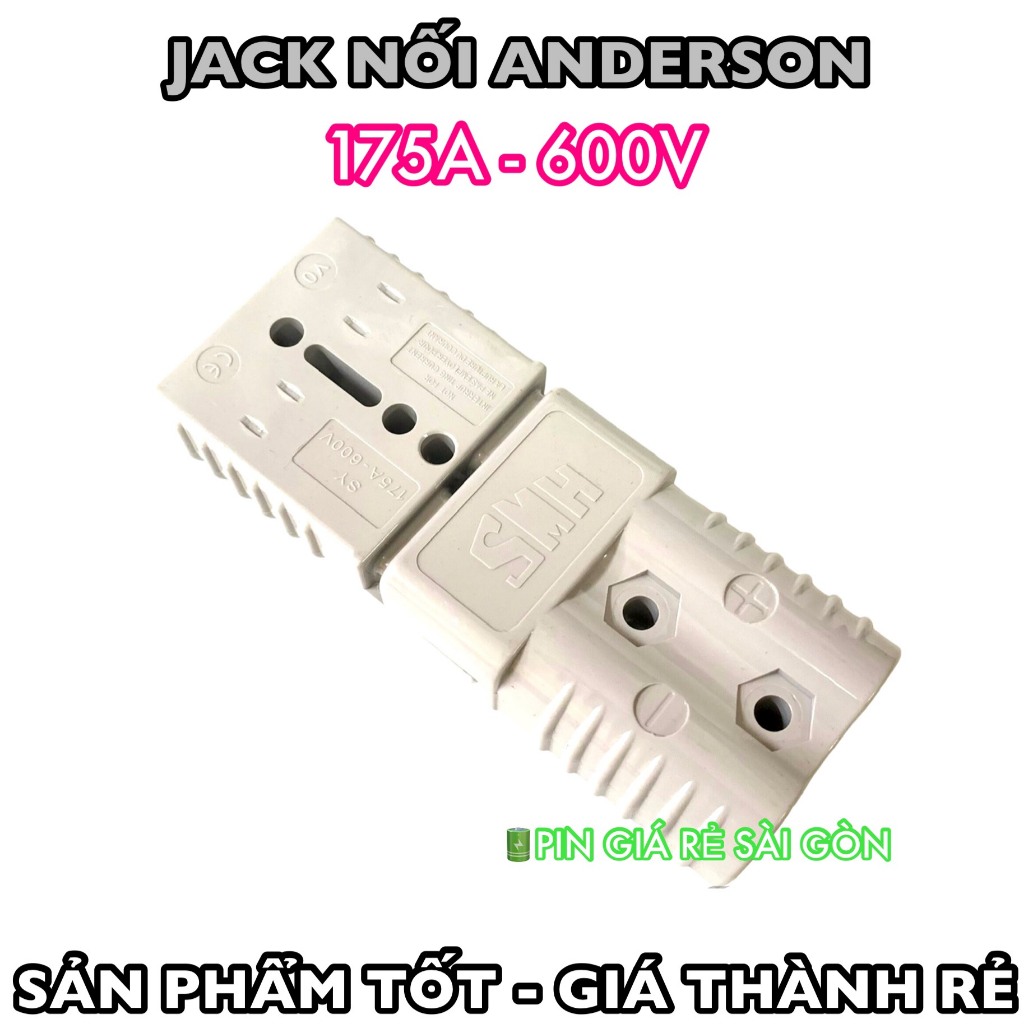 Jack cắm Anderson 175A 600V, giắc kết nối Pin acquy (PGRSG) | Shopee ...