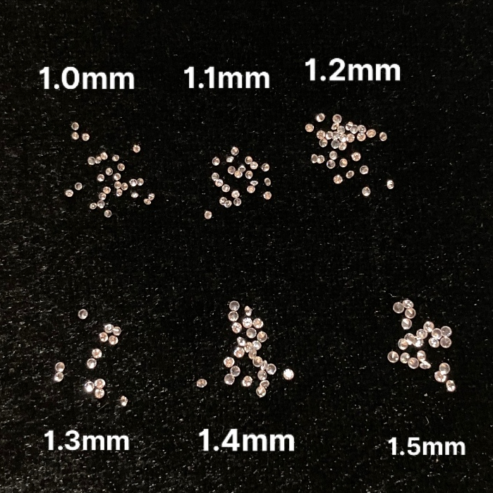 [ 100 viên ] Đá cubic zirconia Star Cut cao cấp ,đá trang sức,nail đá ...