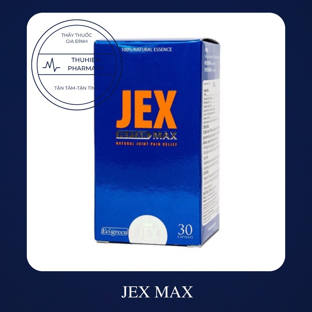 Jex Max (peptan)-thực phẩm chức năng giảm đau xương khớp cấp và mãn ...