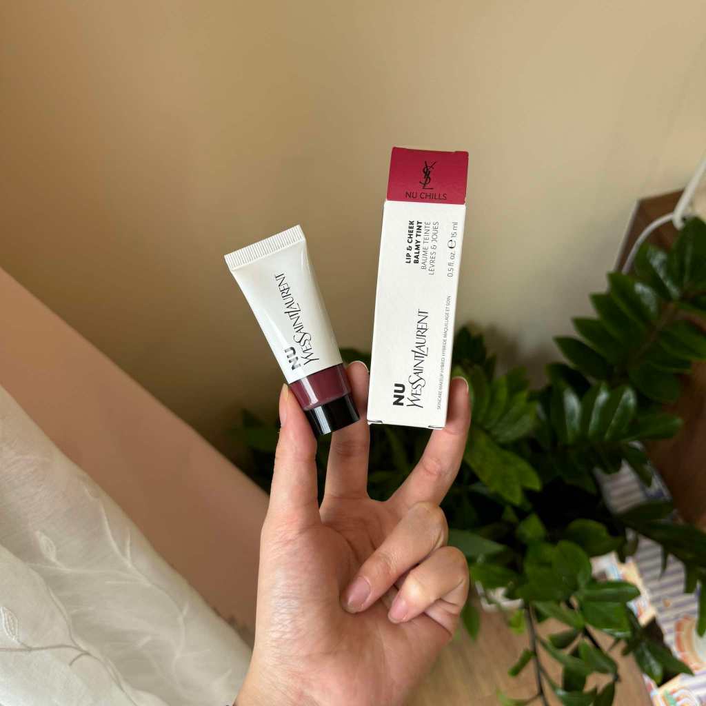 Má hồng kem Ysl Nu Lip & Check Balmy Tint 15ml | Shopee Việt Nam
