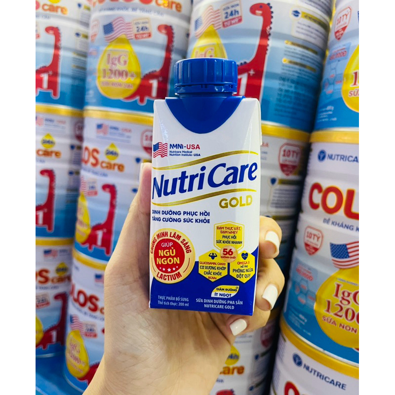 Sữa Nutricare Gold Dinh dưỡng tăng cường sức khoẻ, ngủ ngon , hỗ trợ ...