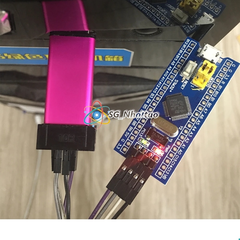 Mạch Nạp St Link V2 Stm8 Stm32 St Link V2 Stlink V2 Kit Stm32f103c8t6 Tùy Chọn Shopee Việt Nam 