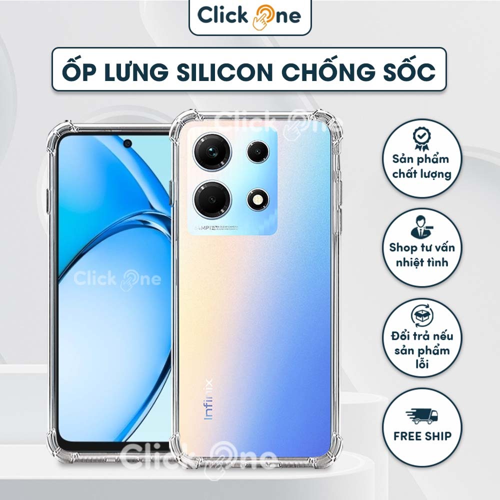 Ốp lưng Infinix Note 30 4G Silicon chống sốc 4 cạnh có bảo vệ camera ...