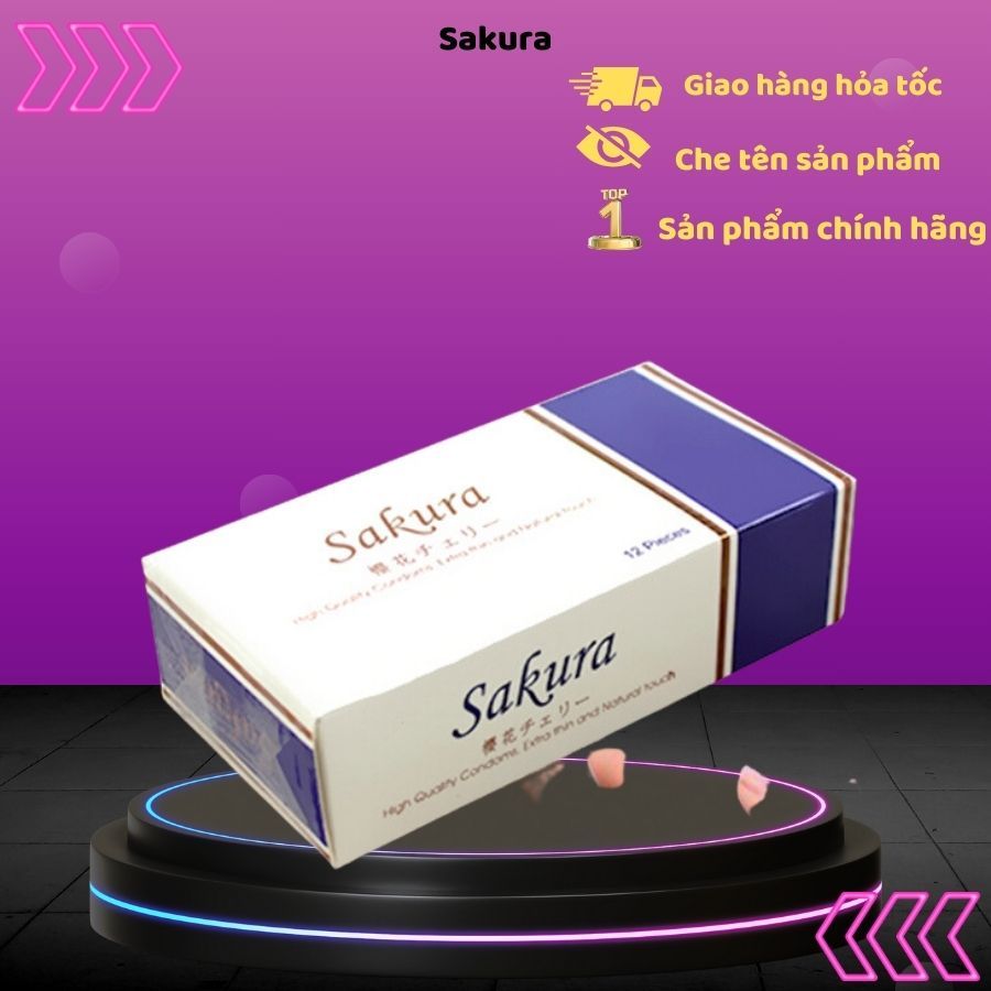 Bao cao su Sakura siêu mỏng chính hãng Nhật Bản ( hộp 12 chiếc) | Shopee Việt Nam