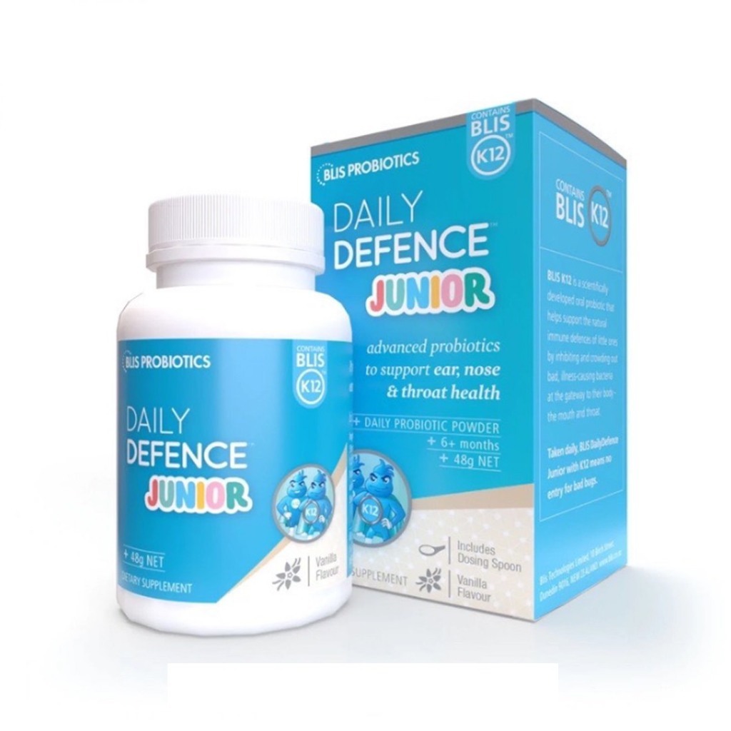 Men vi sinh tai mũi họng K12 Blis Probiotics DAILY DEFENCE tăng đề ...