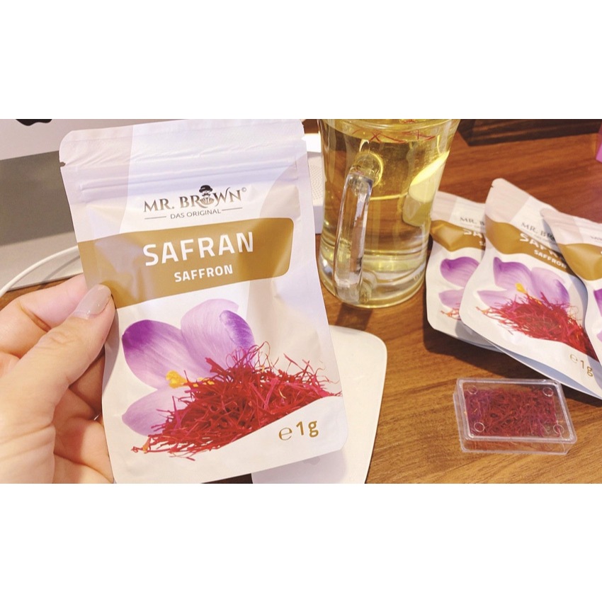 Saffron Mr.Brown Nhụy Hoa Nghệ Tây Safran Das Original nội địa Đức - 1g ...