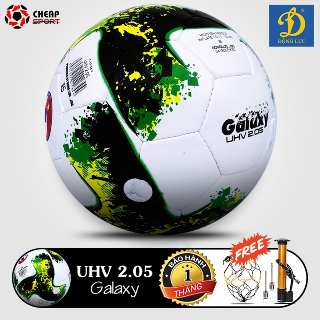 Quả Bóng Đá Động Lực Số 5 UHV 2.05 Galaxy, Trái Banh Da Chính Hãng Đủ ...