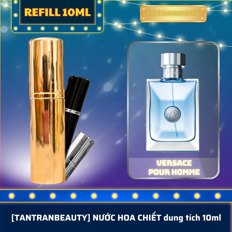 VERSACE POUR HOMME [nước hoa nữ refill 10ml] | Shopee Việt Nam