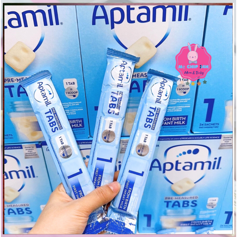Sữa Aptamil UK số 1 Dạng Thanh 23G Cho Bé 0- 6 Tháng (Tách Lẻ 1 Thanh) | Shopee Việt Nam