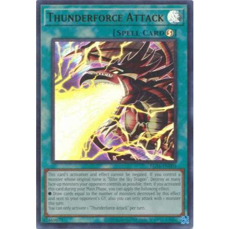 [Thẻ bài Yu-gi-oh] Thunderforce Attack - EGS1-EN003 - Ultra Rare ...