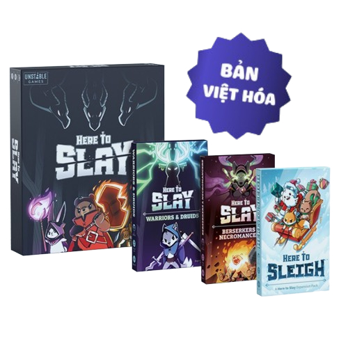 [Bản Tiếng Việt] Board Game Here To Slay Và Bản Mở Rộng Chất Lượng Cao ...